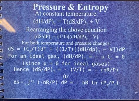 Solved Write Out The Complete Derivation For DS DP T Chegg Com