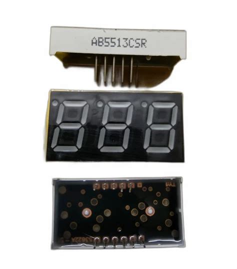 seven segment led display 3 digit seven segment display wholesale trader from mumbai