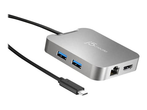 J Create Elite Docking Station Usb C Thunderbolt Jcd N