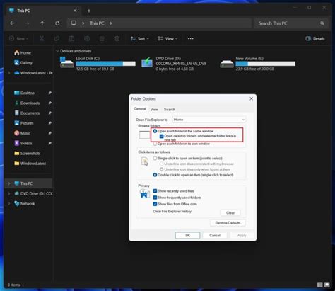 Windows 11 24h2 File Explorer Now Restore Tabs On Restart Gets Other