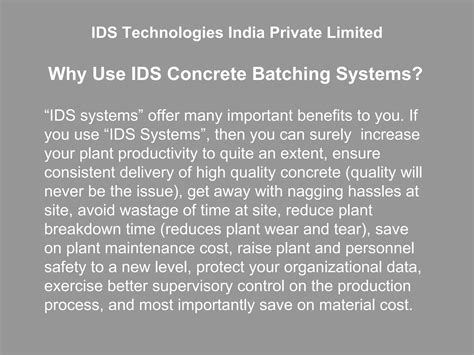 Why Use Ids Systems Pps Business Business And Finance