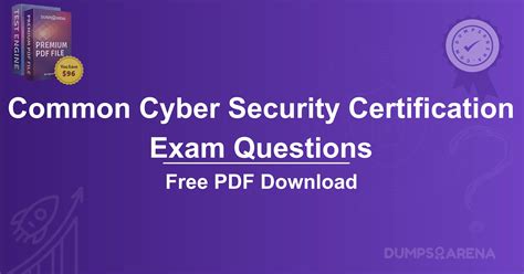 Common Cyber Security Certification Exam Questions 2025 Faqs