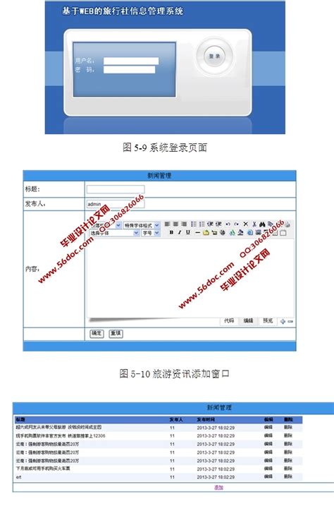 基于WEB的旅行社信息管理系统的设计与实现 ASP NET SQL ASP NET 设计资料网