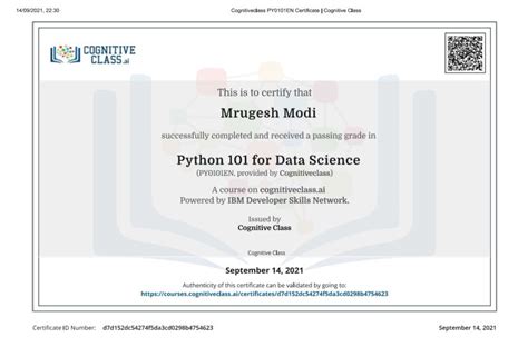 Dataanalytics Datascience Pythonprogramming Pythonfordatascience Ibm Mrugesh Modi