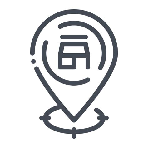 Store Gps Location Mall Shopping Destination Flags And Maps Icons