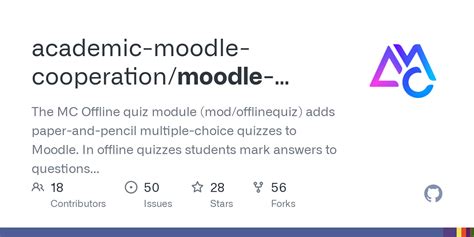 Releases · Academic Moodle Cooperationmoodle Modofflinequiz · Github