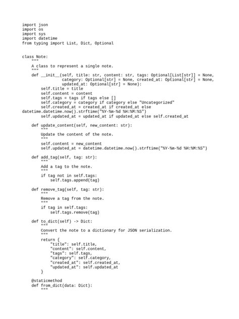 Notes App Python Pdf Tag Metadata Computer File