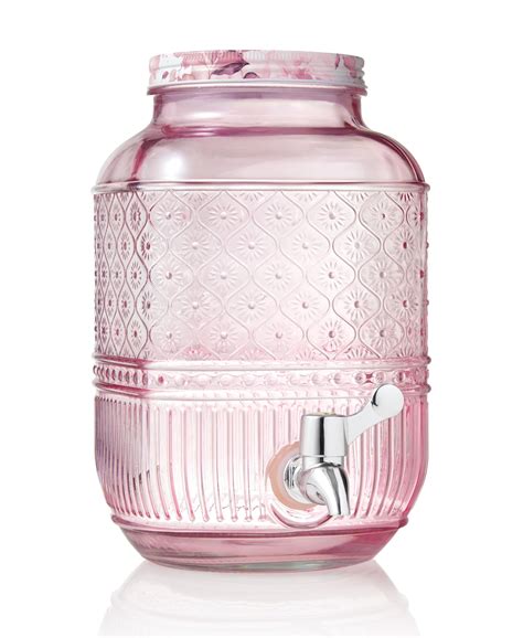 Godinger Drink Dispenser Glass Water Dispenser Large Beverage