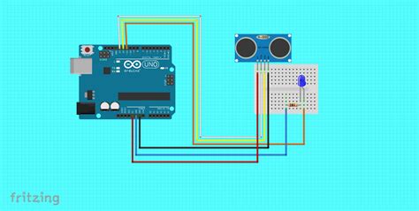 Fritzing Ultrasonic Sensor Planetvol