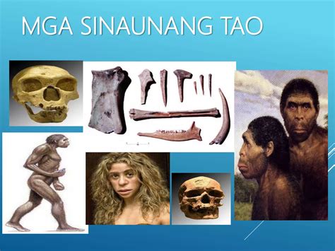 Araling Panlipunan Mga Sinaunang Tao Sa Daigdig Ppt