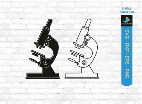 3 Microscope Svg Bundle Designs And Graphics