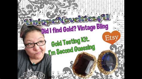 Did I Find Gold Using Gold Testing Kit For The First Time On Unmarked Gold Or Is It 9k Youtube