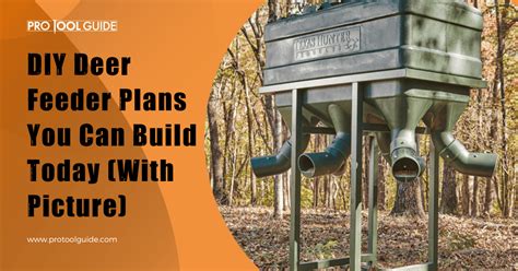 9 Diy Deer Feeder Plans You Can Build Today With Picture