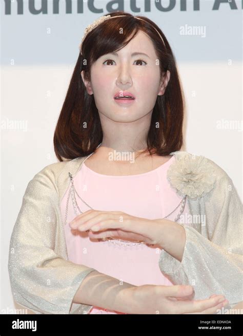 Las Vegas Nevada Usa 8th Jan 2015 Chihira Aico A Communication Android Robot On Display At