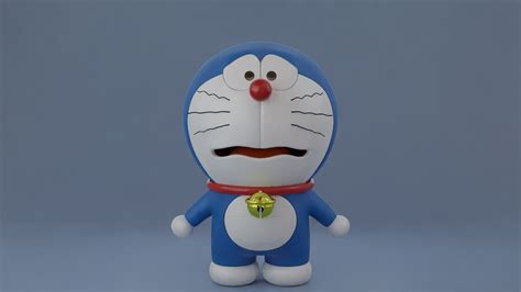 3d Doraemon Turbosquid 2075669