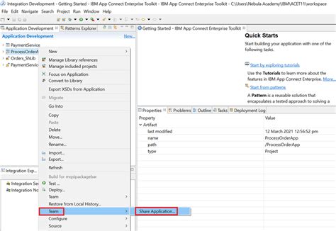 Integrating IBM App Connect Enterprise V11 Toolkit With GitHub