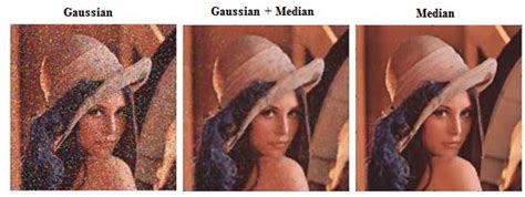 Resulted Image From De Noising When Using Gaussian Gaussian Followed Download Scientific