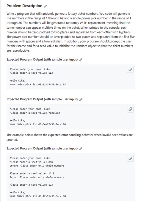 Solved Please Solve In Java Problem Description θwrite