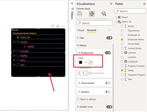 Power Bi Slicer Geeksforgeeks