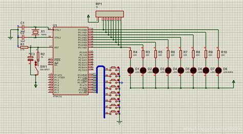 单片机 多个按键控制多个led亮灭 单片机按键控制多个灯 Csdn博客