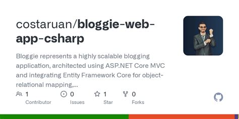 GitHub Costaruan Bloggie Web App Csharp Bloggie Represents A Highly