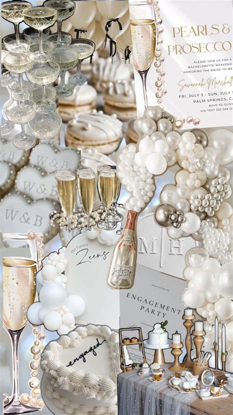 Pearls And Prosecco Bridal Shower Inspo Pearl Bridal Shower Pearls