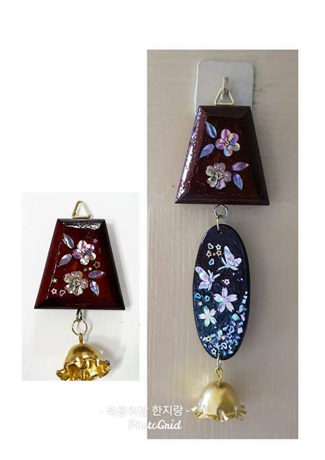 나전칠기 자개풍경 자개문걸이 도자기 아이디어 소품