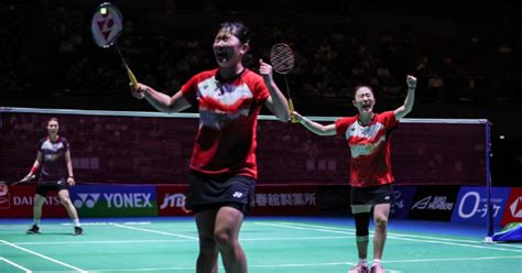 일본오픈배드민턴 여자복식 강국 한국 김혜정 정나은이 대미 장식하며 2연패 달성