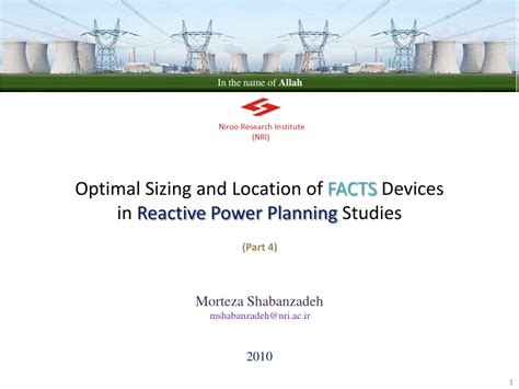 Pdf Optimal Sizing And Location Of Facts Devices In Reactive Power