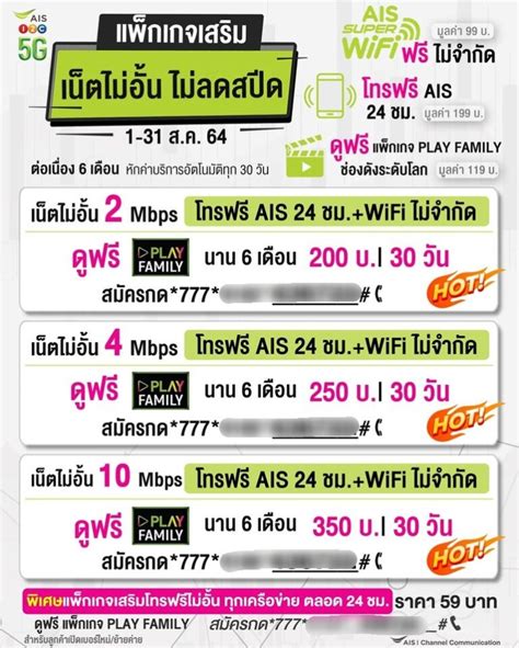 [โปร Ais เติมเงิน] แนะนำโปรเน็ต Ais เติมเงินไม่ลดสปีด