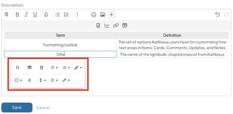 How To Use The Formatting Toolbar