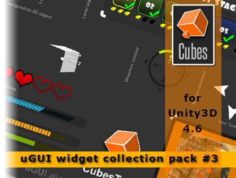 Ugui Widgets Collection Vol 3 Gui 도구 Unity Asset Store