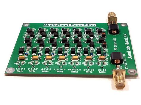 New Multi Band Pass Filter Hf6m Upgraded Grelly Usa