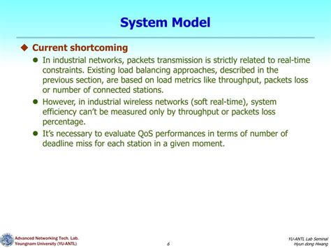 Ppt A Distributed Load Balancing Approach For Industrial Ieee 80211