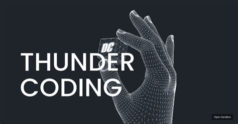 Thundercoding07 Awesome Animated Landing Page Using HTML And CSS