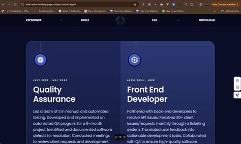 adel aulia on linkedin vercel typescript code tailwind react