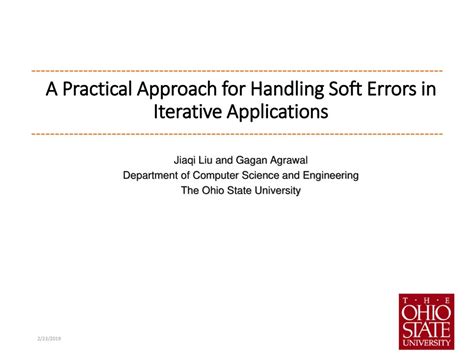 2232019 A Practical Approach For Handling Soft Errors In Iterative