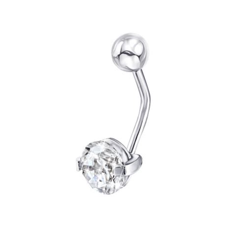 Срібна сережка для пірсингу пупка Моллі від продавця Manori в інтернет магазині Rozetka