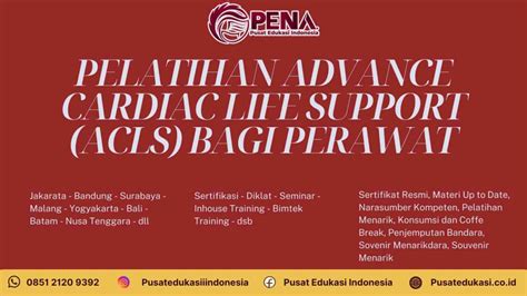 Pelatihan Acls Advance Cardiac Life Support Bagi Perawat Terbaru 2025 2026 Pusat Edukasi