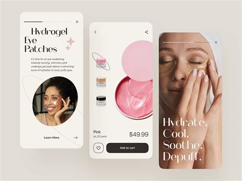 Ecommerce Beauty App Design By Dmitry Lauretsky For Ronas It Ui Ux