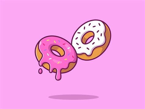 Premium Vector Doughnut Sweet Food Donut Cartoon Pop