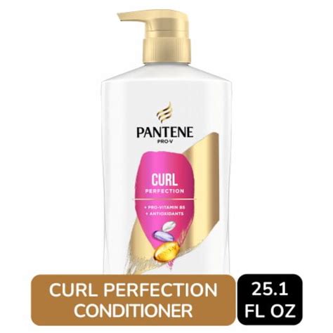 Pack Of 2 Pantene Curl Perfection Conditioner 72 Hour Curl Definition 25 1 Fl Oz Packaging