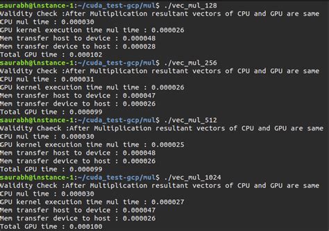 Vector Multiplication Using Cuda A Complete Coding Walkthrough