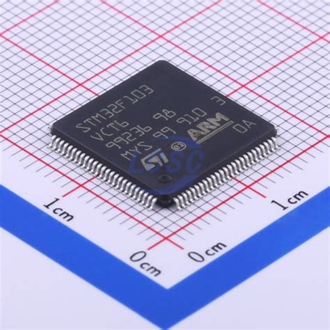 میکروکنترلر 32 بیتی 100 پین Stm32f103vct6 فرکانس 72 مگاهرتز کورتکس Arm