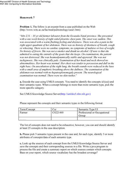 Homework 7 Lecture Notes 5 Homework 7 Problem 1 The Follow Is An Excerpt From A Case