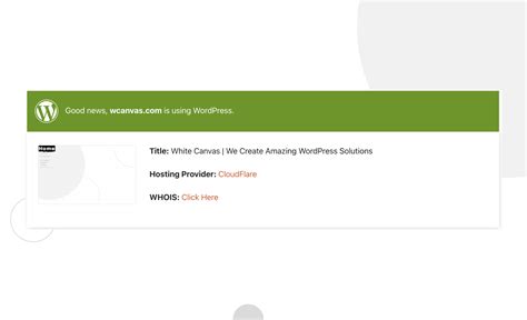 How To Tell What WordPress Theme A Site Is Using White Canvas
