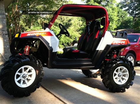 2012 Polaris Rzr 800 Limited Edition White Red
