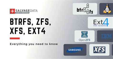Btrfs Zfs Xfs Ext4 Come Sono Diversi E Quale File System Utilizzare