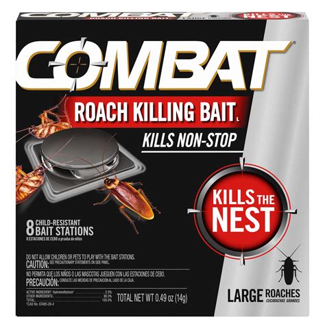 Combat For Use On Crawling Insects 049 Oz Container Size Roach