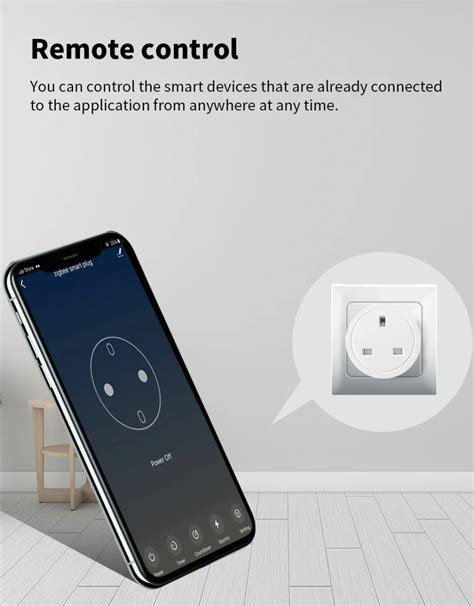 UK Zigbee Plug Support Alexa Google Home